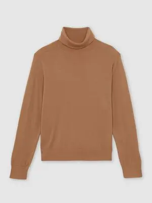 REISS Wool Roll-neck Jumper
