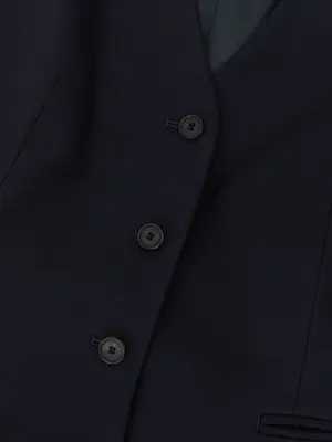 REISS Petite Wool-blend Single-breasted Suit Blazer