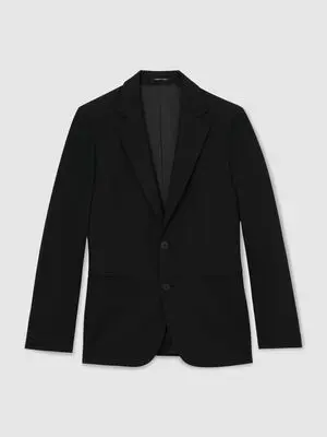 REISS Tailored Fit Single-breasted Suit Blazer - Black