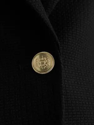 REISS Wool-blend Textured Single-breasted Blazer