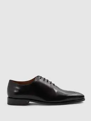 REISS Mead Leather Brogue Shoes
