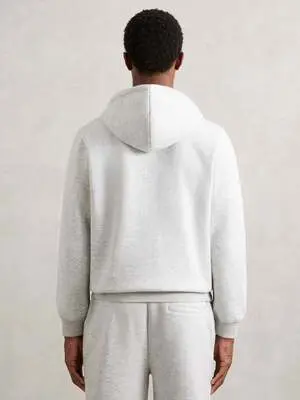 REISS Cotton-blend Zip-through Hoodie