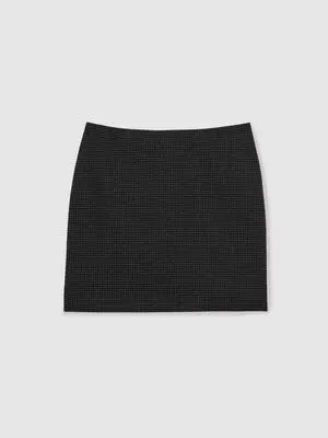REISS Atelier Embellished Mini Skirt