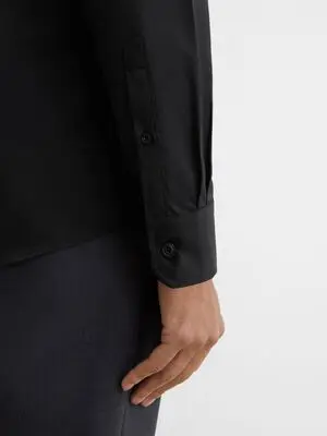 REISS Slim Regular Fit Cotton-twill Two-fold Shirt Slim-fit