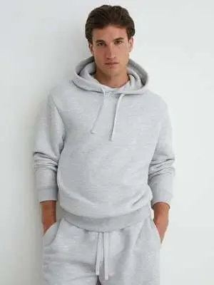 REISS Heavyweight Cotton-blend Relaxed-fit Hoodie