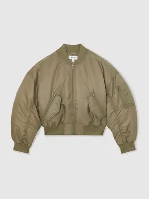 REISS Technical Puffer Bomber Jacket