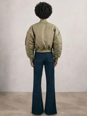REISS Technical Puffer Bomber Jacket