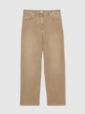 REISS Mid-rise Straight-leg Jeans