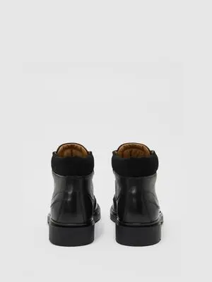 REISS Leather Hiking Boots