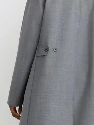 REISS Single-breasted Raglan Raincoat With Wool