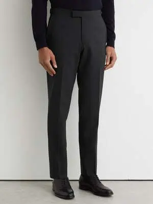 REISS Classic Fit Wool-blend Tailored-fit Suit Trousers