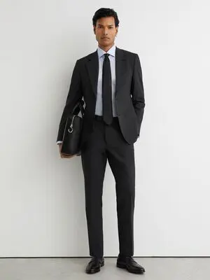 REISS Tailored Fit Wool-blend Single-breasted Suit Blazer Tailored-fit