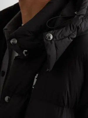 REISS Detachable-hood Quilted Puffer Coat