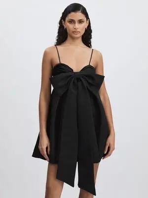AMUR Babydoll Bow Dress
