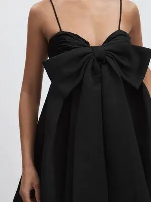 AMUR Babydoll Bow Dress