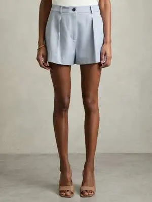 REISS Single-pleat Tailored Shorts
