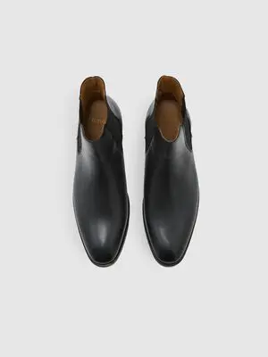 REISS Leather Chelsea Boots