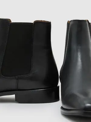 REISS Leather Chelsea Boots