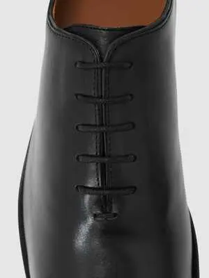 REISS Leather Lace-up Oxford Shoes - Black
