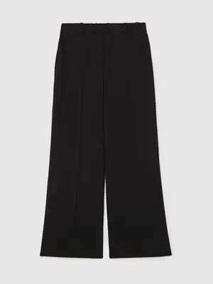 REISS Wide-leg Tailored Trousers