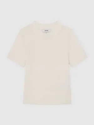 REISS 9-13 Yrs Cotton Short-sleeve Jumper