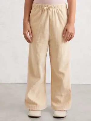 REISS 3-9 Yrs Corduroy Drawstring Trousers