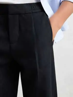 REISS 3-9 Yrs Slim-fit Pleated Trouser