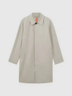 Private White V.c. Mid-length Mac Coat