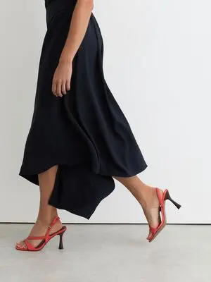 REISS Maeve Sleeveless Midi Dress