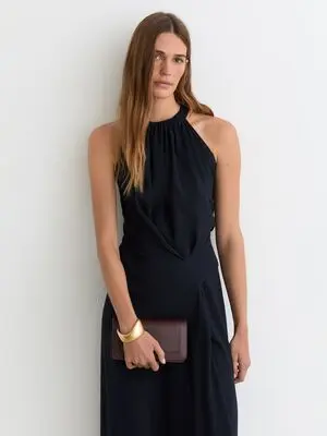 REISS Maeve Sleeveless Midi Dress