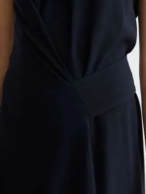 REISS Maeve Sleeveless Midi Dress