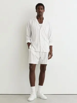 REISS Textured Stripe Regular-fit Shirt