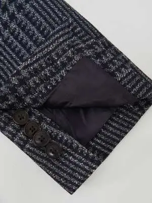REISS Wool-blend Check Single-breasted Blazer Tailored-fit