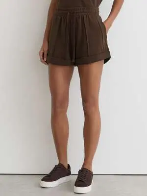 REISS Cotton-blend Drawstring Sweat Shorts