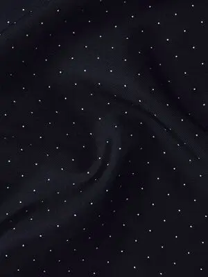 REISS Liam Pink Polka Dot Silk Pocket Square - Navy