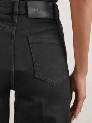 REISS Stretch-cotton Wide-leg Jeans