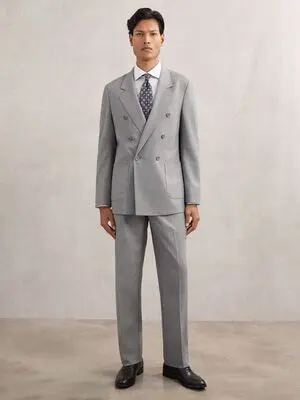 REISS Tailored-fit Double-breasted Blazer