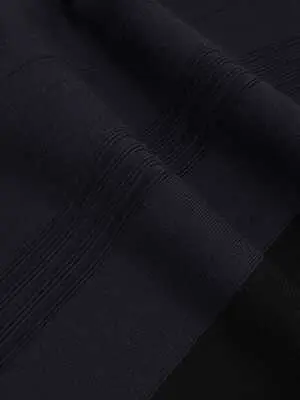 REISS Zadie Knitted Contrast Panel Midi Dress