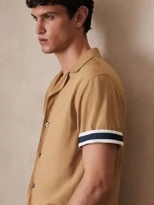 REISS X Ché | Stripe-cuff Shirt
