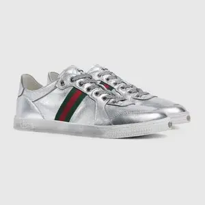 Gucci Tennis 977 Trainer - Silver