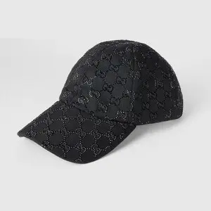 Gucci Gg Ripstop Baseball Cap - Black