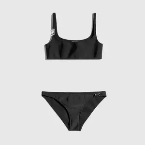 Gucci Sparkling Jersey Bikini Set - Black