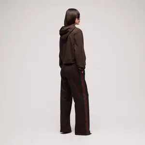 Gucci Cotton Jersey Sweatshirt With Interlocking G Print - Brown
