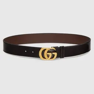 Gucci Gucci GG Marmont Thin Belt Brown
