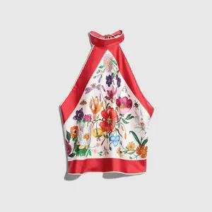 Gucci Square Neck Tank - Red