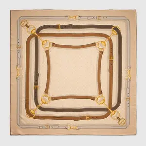 Gucci Gg Jacquard Shawl - Beige