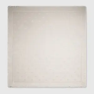 Gucci Gg Jacquard Shawl - Grey