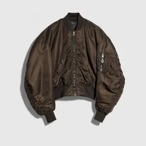 Gucci Gg Linen Blend Canvas Jacket - Brown