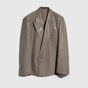 Gucci Double-breasted Wool Jacket - Grey
