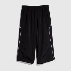 Gucci Gg Supreme Linen Shorts - Black